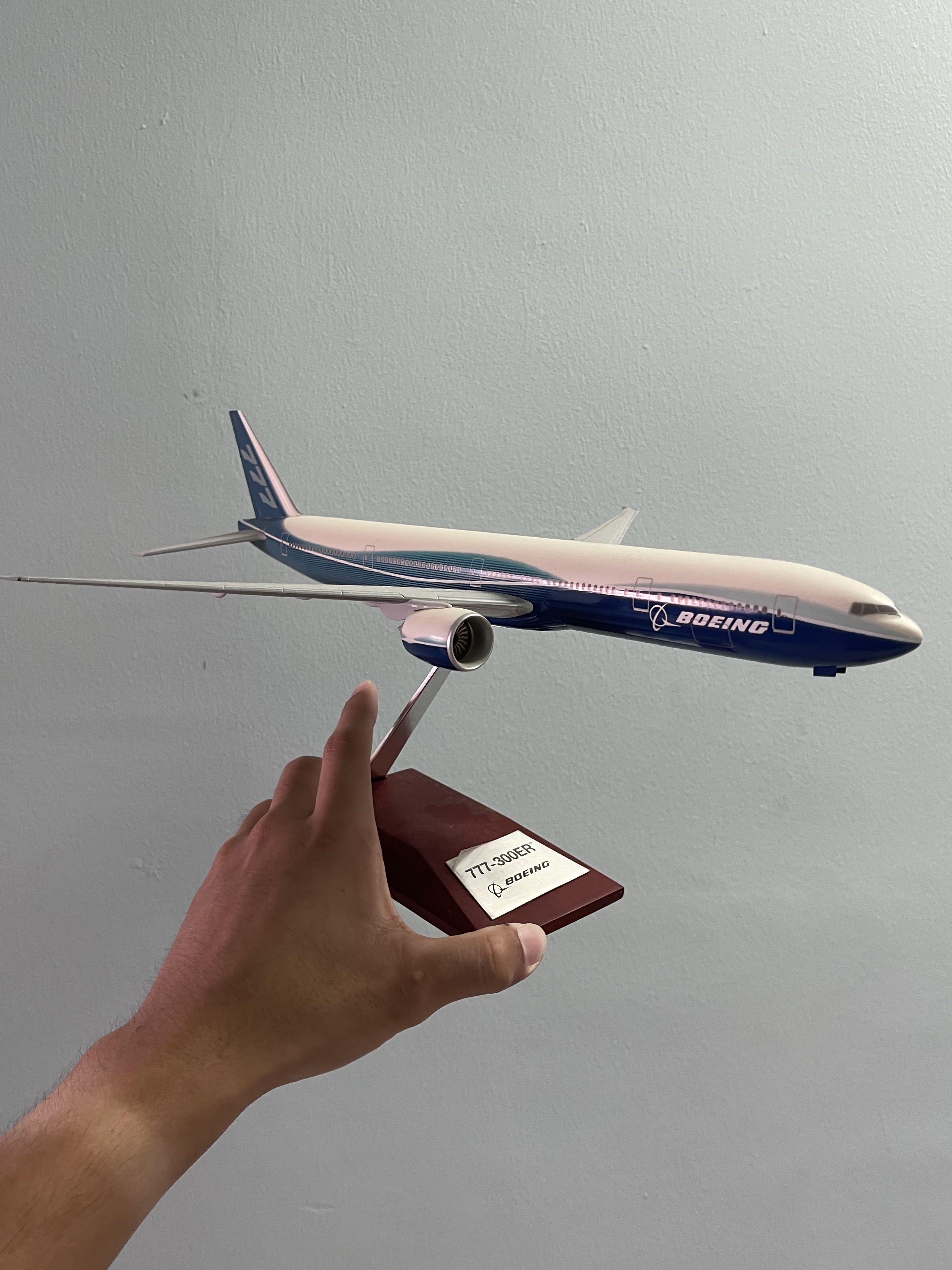 Boeing 777 Model ORIGINAL, Hobbies & Toys, Toys & Games on Carousell