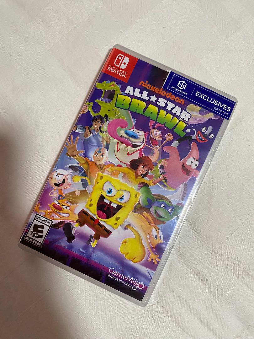 Brand New Nintendo Switch Nickelodeon All Star Brawl Game, Video Gaming ...