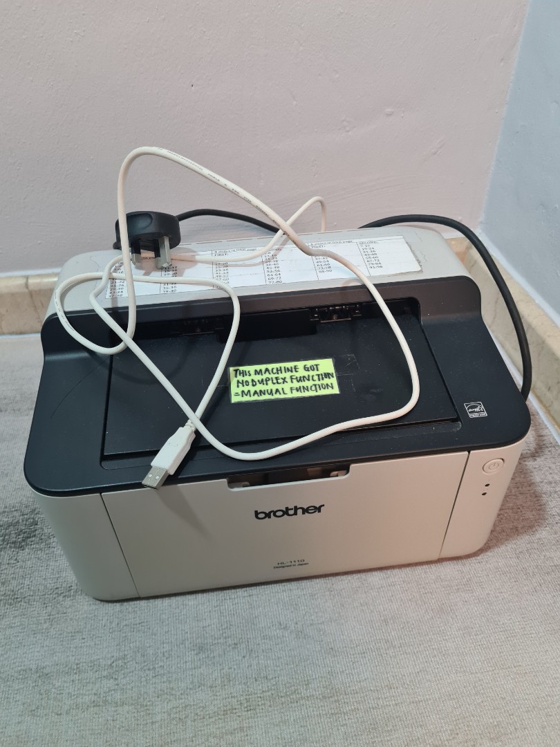 Brother HL-1110 Printer, Computers & Tech, Printers, Scanners & Copiers ...