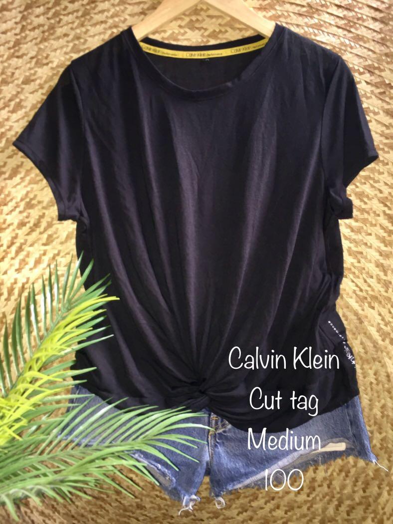Calvin Klein (cut tag), Women's Fashion, Tops, Blouses on Carousell