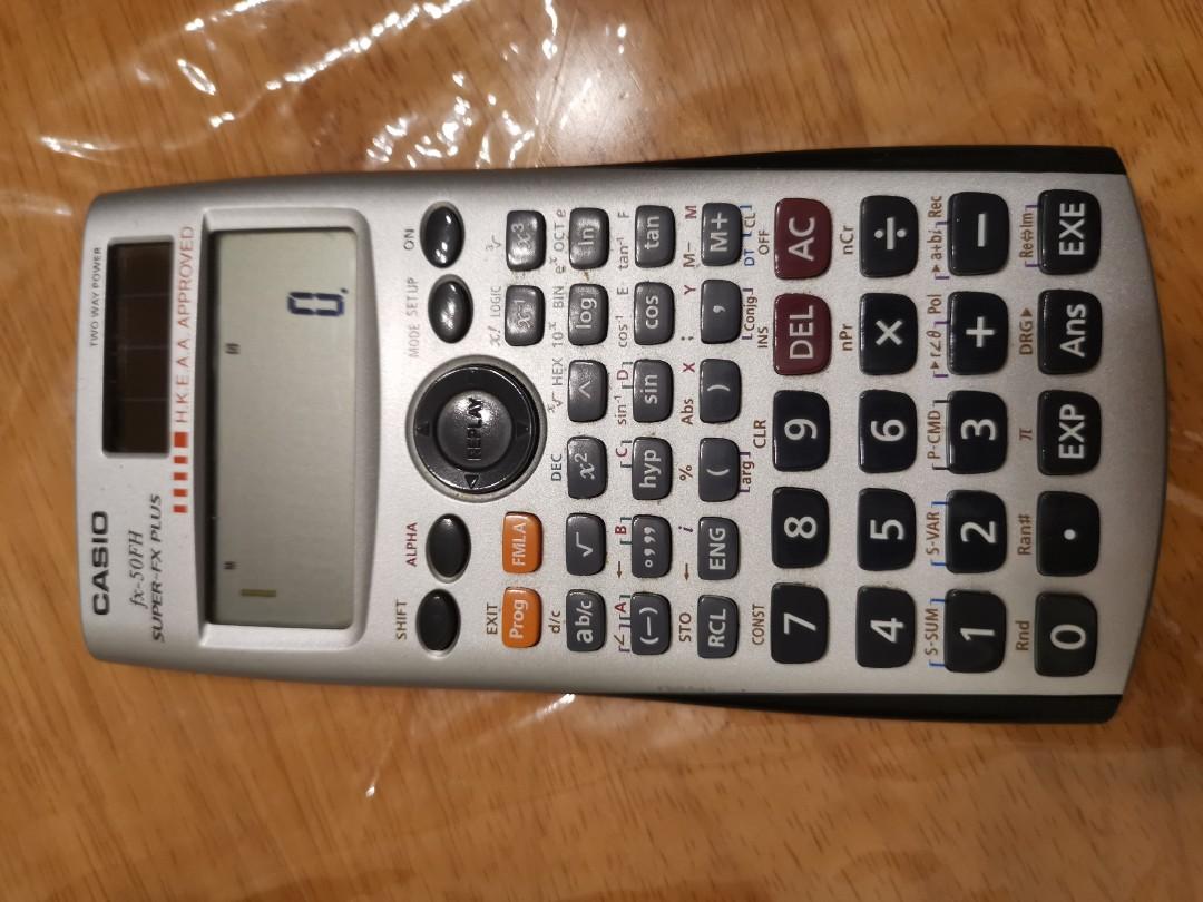 有盒Casio fx50-fh DSE用, 手提電話, 其他 - Carousell