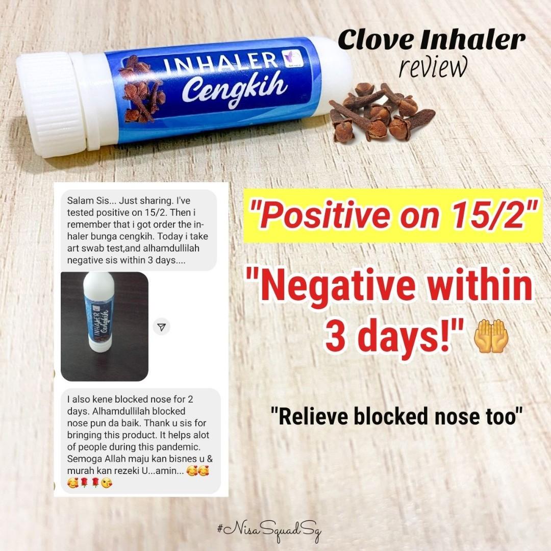 Cengkih Inhaler (Clove inhaler), Health & Nutrition, Medical Supplies ...