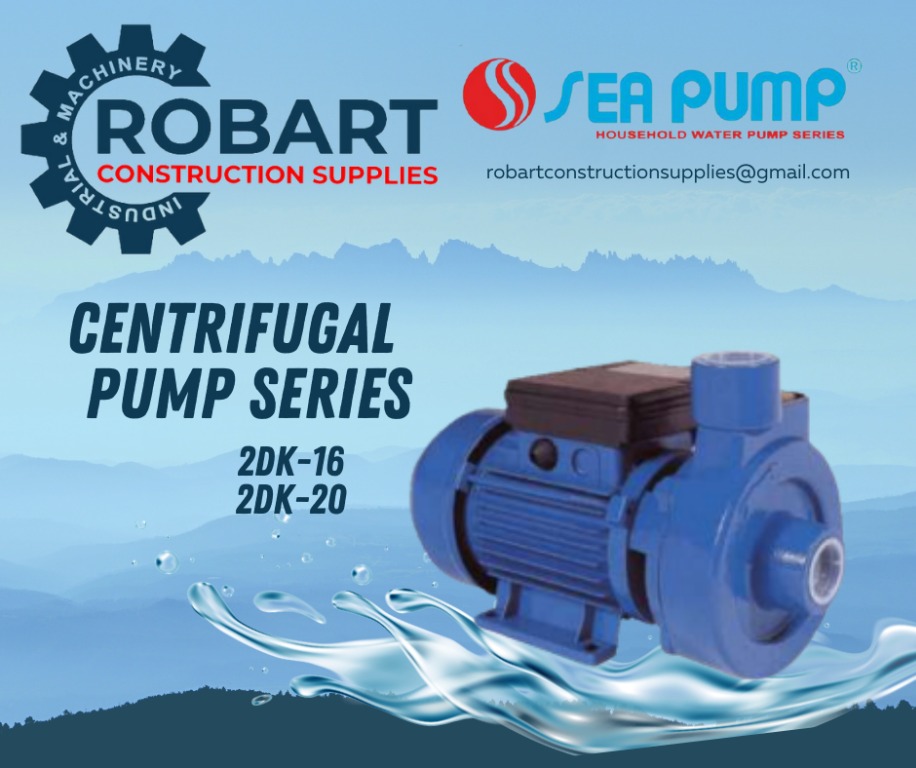 CENTRIFUGAL PUMP SERIES (2DK-16, 2DK-20), Commercial & Industrial, Construction Tools ...
