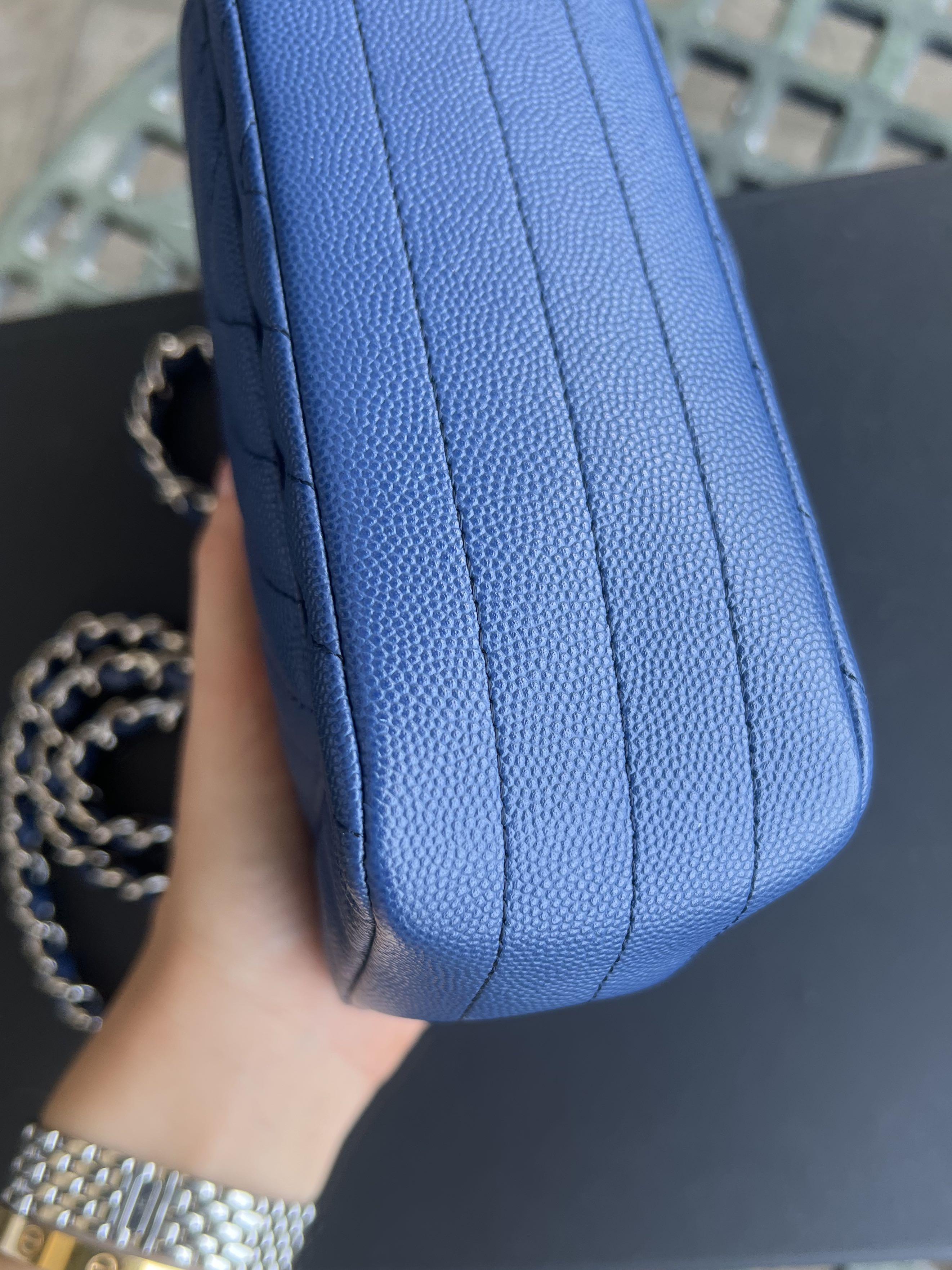 Chanel mini rectangular in caviar, Luxury, Bags & Wallets on Carousell