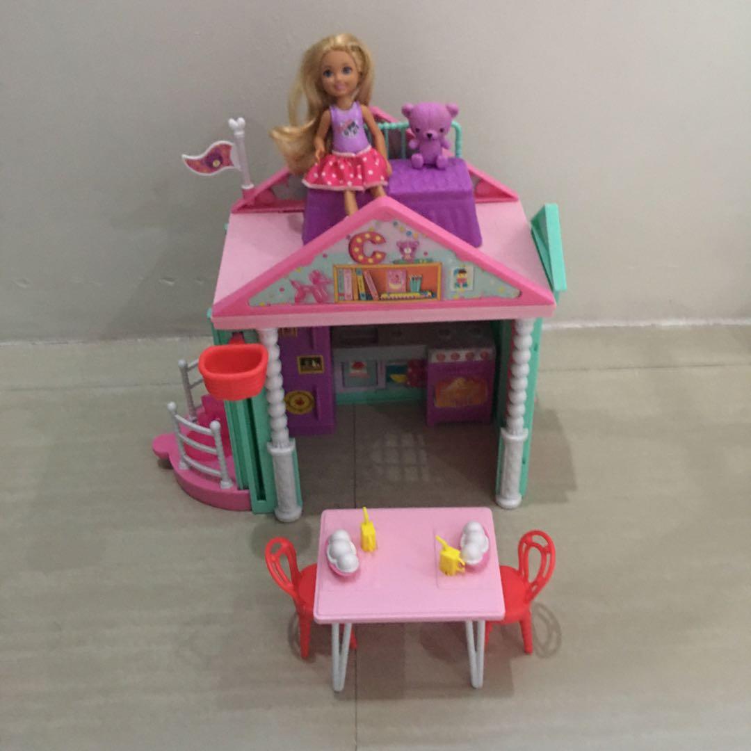 Chelsea Barbie Doll House, Hobbies & Toys, Toys & Games on Carousell