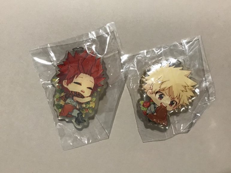 Cute BNHA Keychains (Kirishima/ Bakugo), Hobbies & Toys, Memorabilia ...