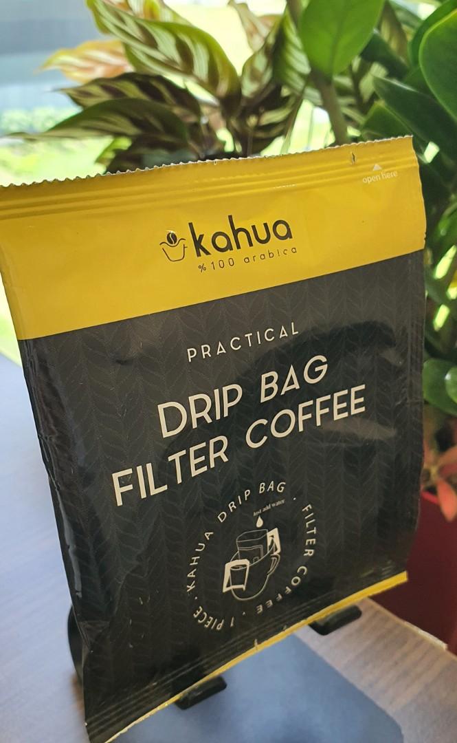 Drip Bag Filter Coffee 100% Natural, Food & Drinks, Packaged & Instant ...