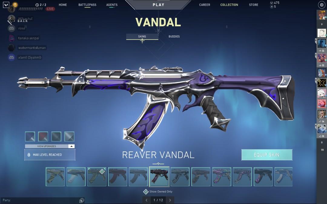 Elderflame Spline Bundles Valorant Account Stacked, Video Gaming ...