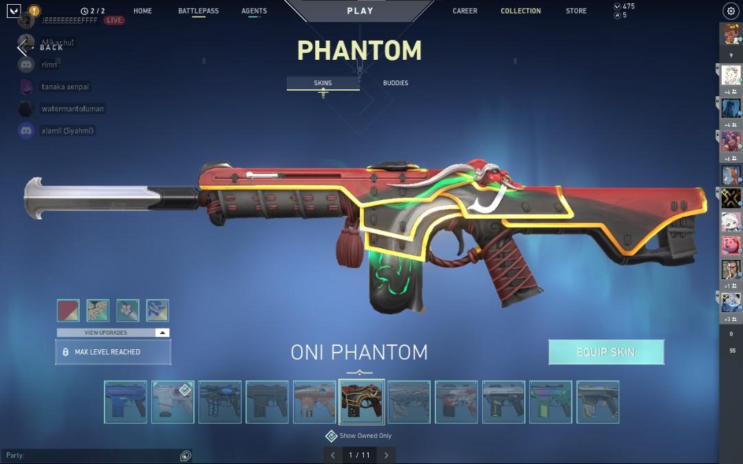 Elderflame Spline Bundles Valorant Account Stacked, Video Gaming ...