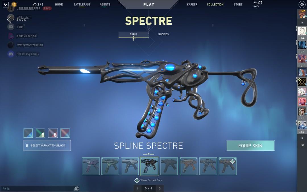 Elderflame Spline Bundles Valorant Account Stacked, Video Gaming ...