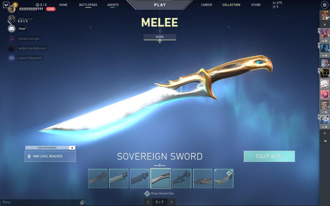 Elderflame Spline Bundles Valorant Account Stacked, Video Gaming ...