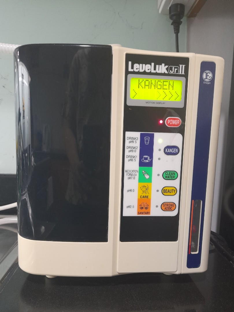 Enagic Kangen Leveluk JRII w/ FREE Megafresh Sediment Water Filter ...