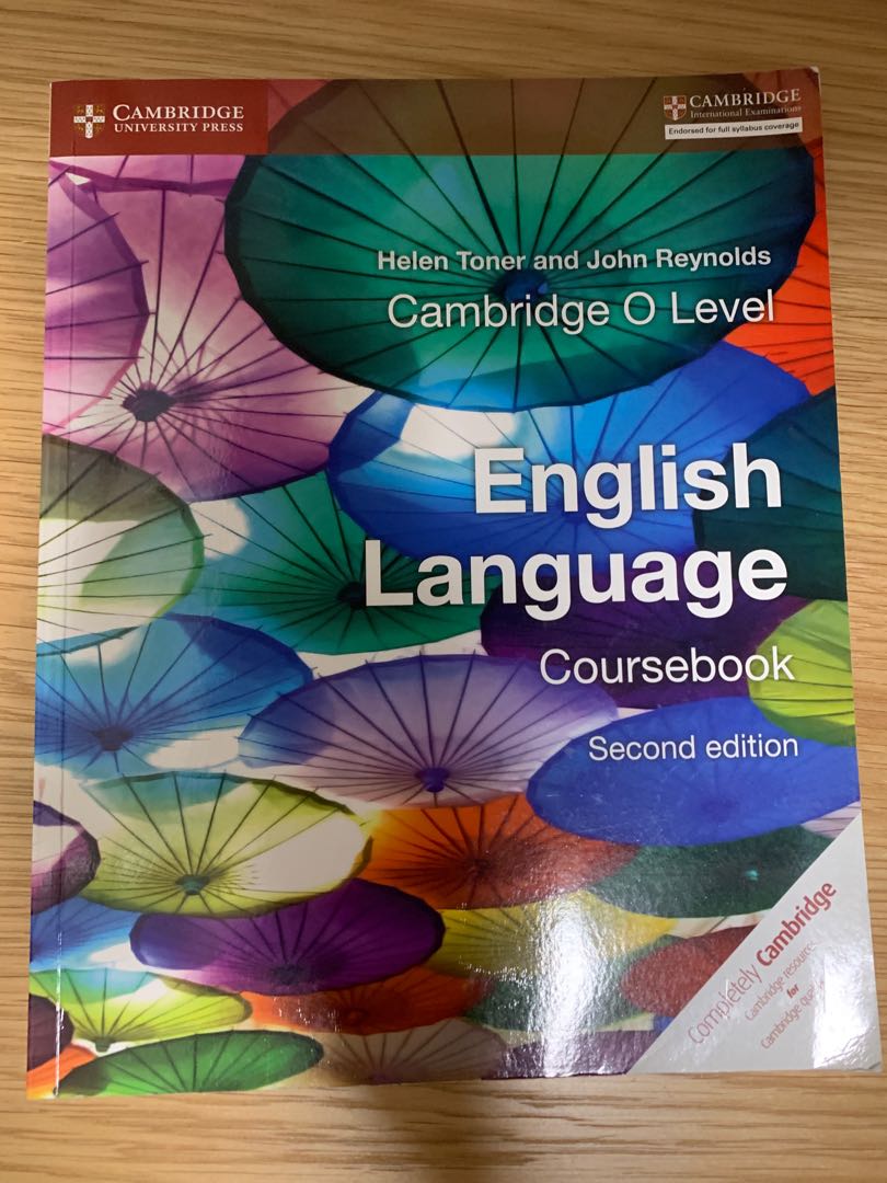 English Language Coursebook (Cambridge O Level), 興趣及遊戲, 書本 & 文具, 教科書 ...