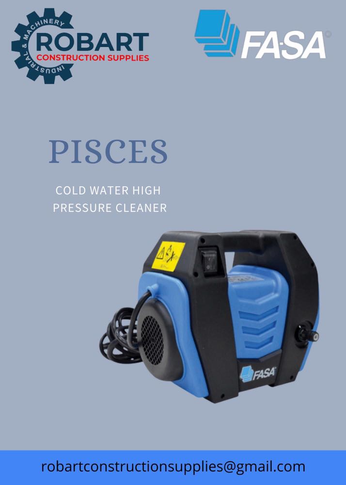 FASA PISCES (Cold water High Pressure Cleaner), Commercial & Industrial ...