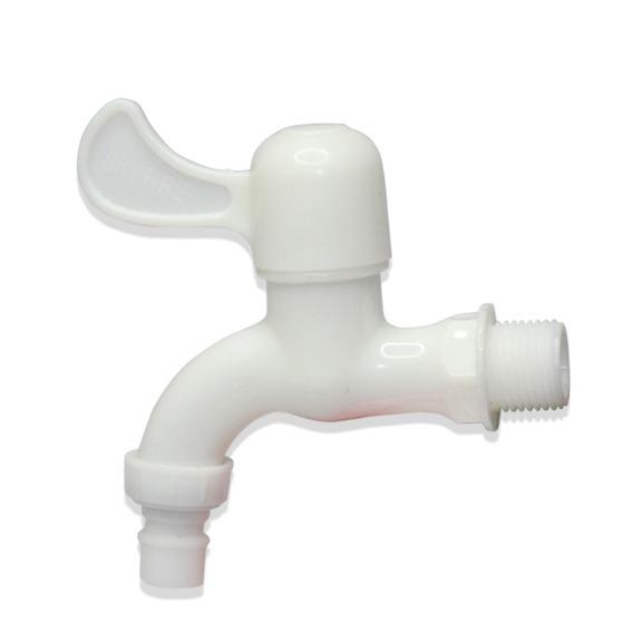 FAUCET PLASTIC GRIPO WITH THREAD CONNECTOR, PVC SPIGOT FAUCET with Hose ...