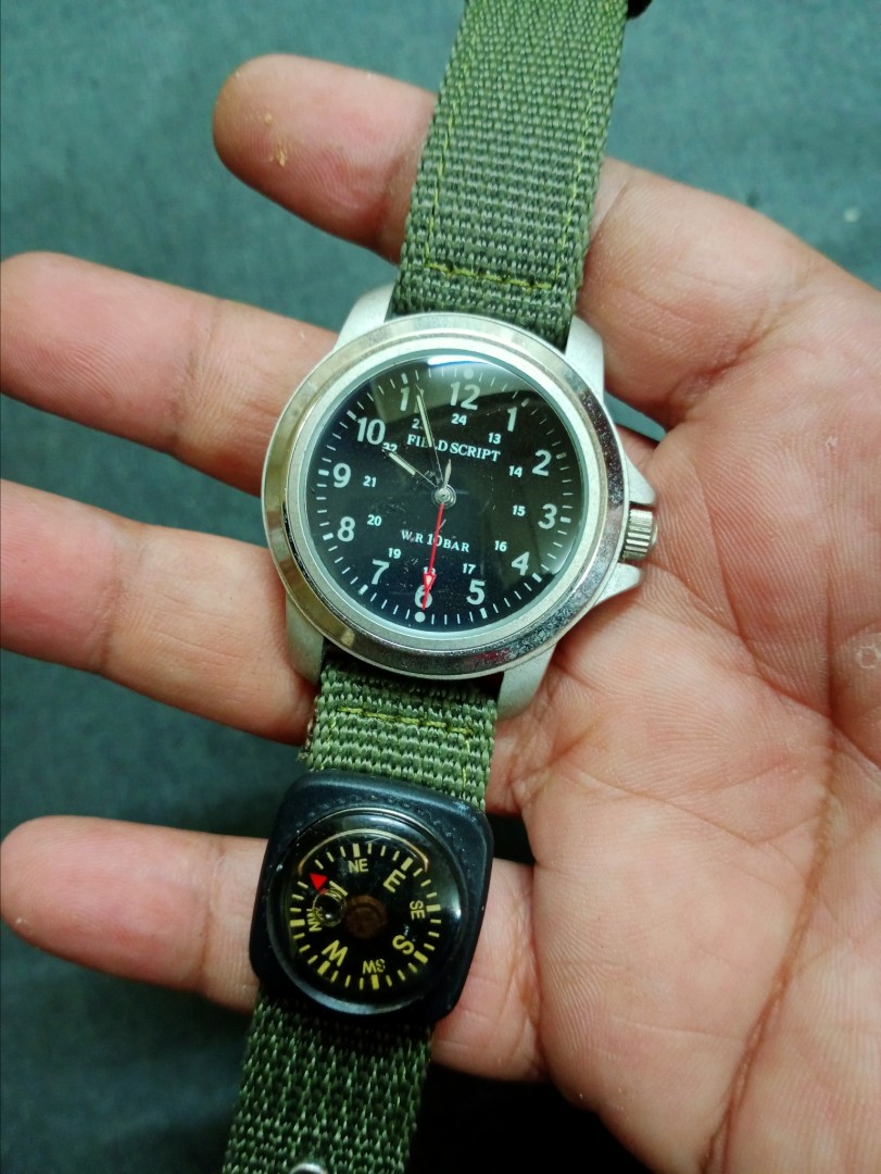 Field Script Men S Fashion Watches And Accessories Watches On Carousell