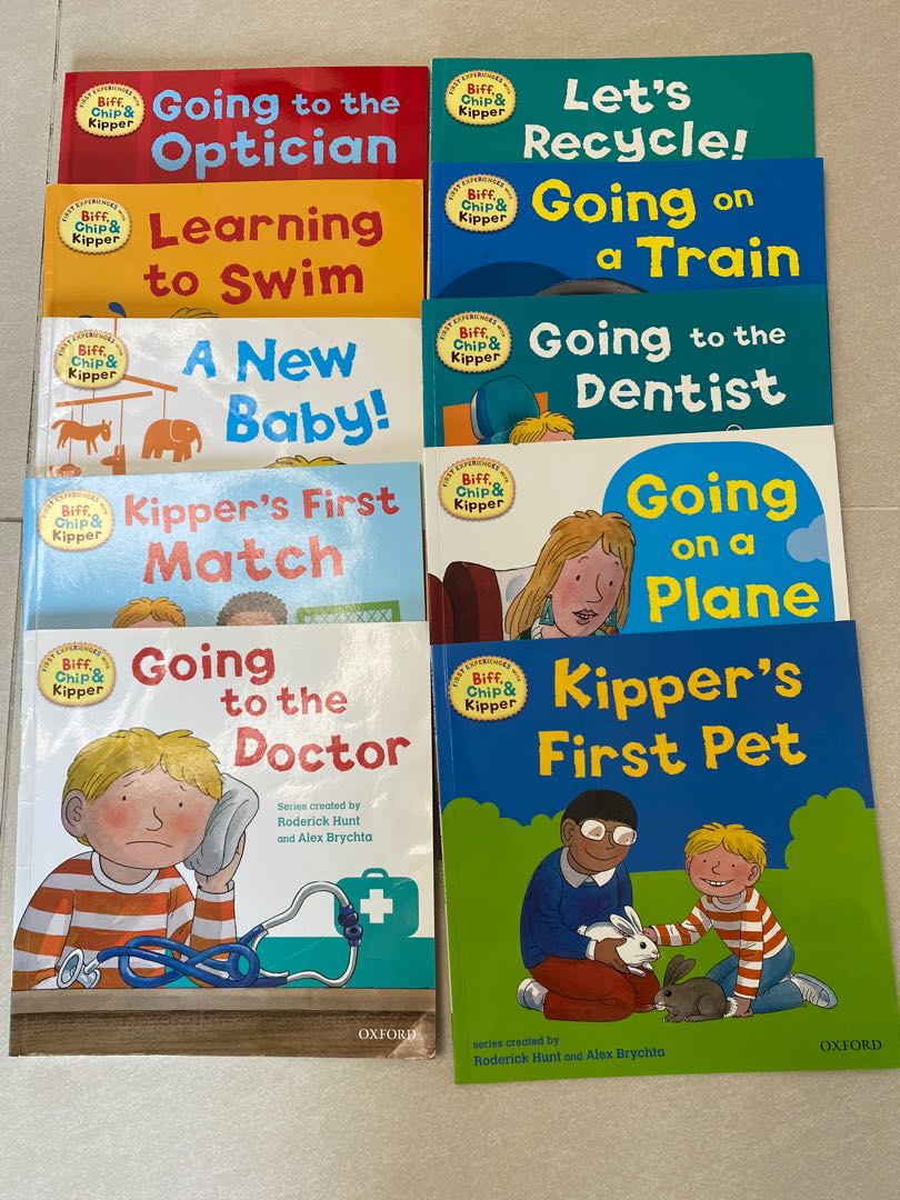 First experience with Biff Chip and Kipper, 興趣及遊戲, 書本 & 文具, 小朋友書 ...