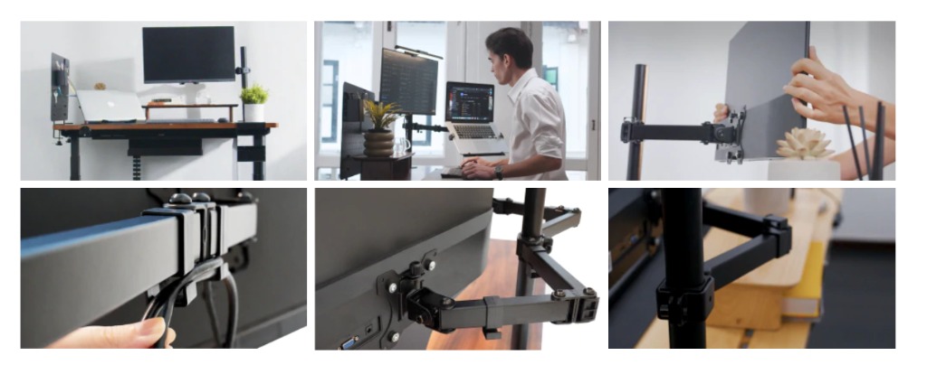 BNIB Float Monitor Arm and Laptop Holder, Computers & Tech, Parts ...