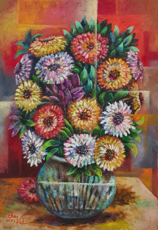 Flower Series 1 - Charlie Val, Hobbies & Toys, Stationary & Craft, Art ...