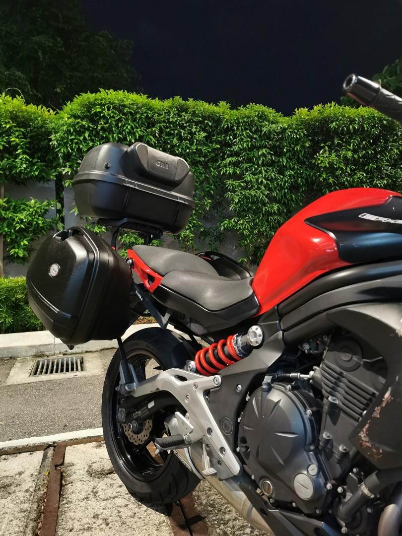 Givi Top Box and Kappa Side Box, Motorbikes on Carousell