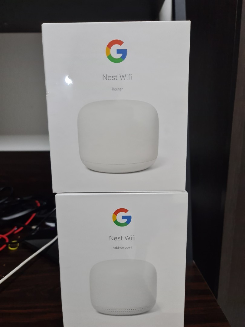 (BNIB)Google nest wifi router and 1 add on point, Computers & Tech, Parts & Accessories ...