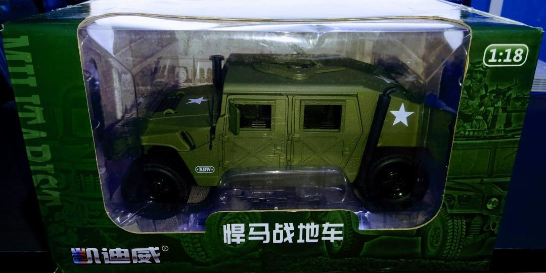 Humvee 1:18 scale, Hobbies & Toys, Toys & Games on Carousell