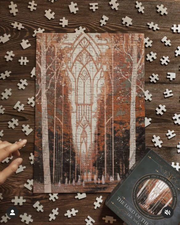 Illumicrate Lord of the Rings J.R.R. Tolkien The Fellowship Puzzle ...