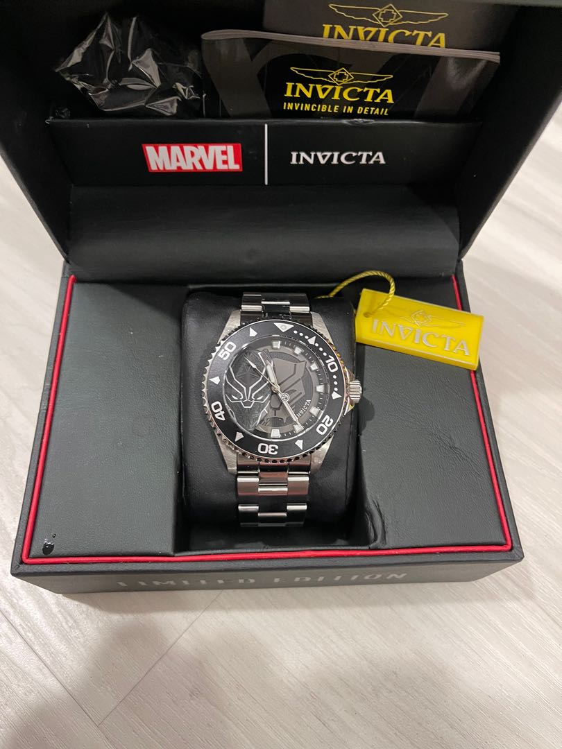 Invicta Watch Marvel, Luxury, Watches on Carousell