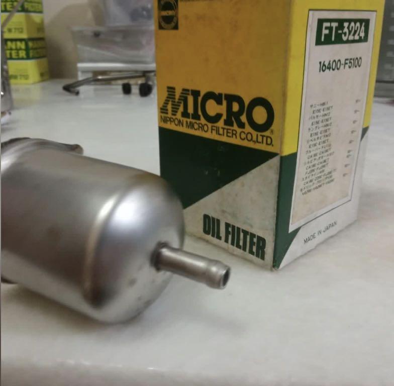Japan Filter Nippon Micro Oil Filter FT3224, Motorcycles, Motorcycle ...