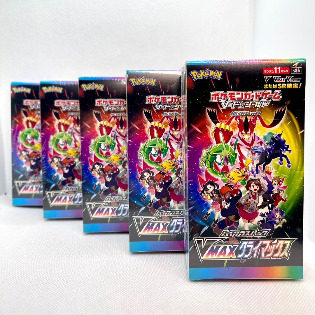 Pokemon TCG VMAX Climax (s8b) Booster Box [Japanese], Hobbies & Toys, Toys & Games on Carousell