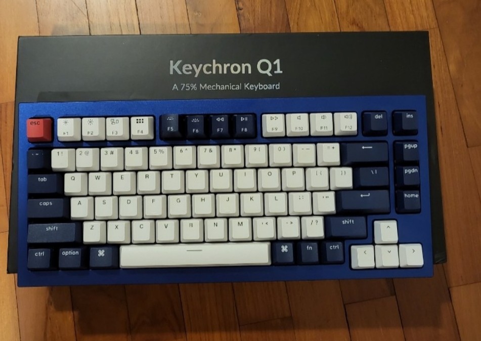 Keychron Q1 QMK Mechanical Keyboard (Fully Aseembled), Computers & Tech ...