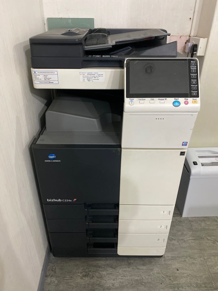 Konica Minolta - Bizhub C224e printer, Computers & Tech, Printers ...