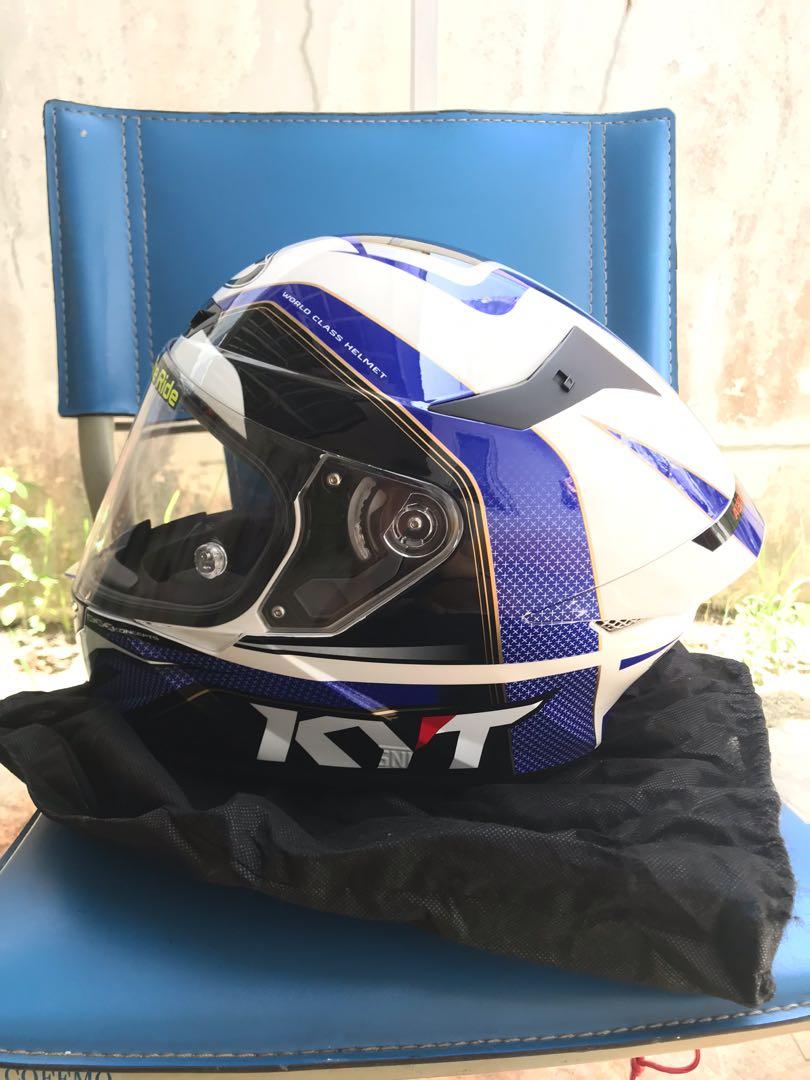 Kyt tt course ttc grand prix red blue, Motor di Carousell