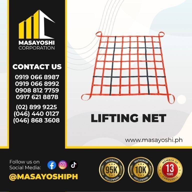 Lifting Net | Lifting Equipment | Cargo Net | Webbing, Commercial ...