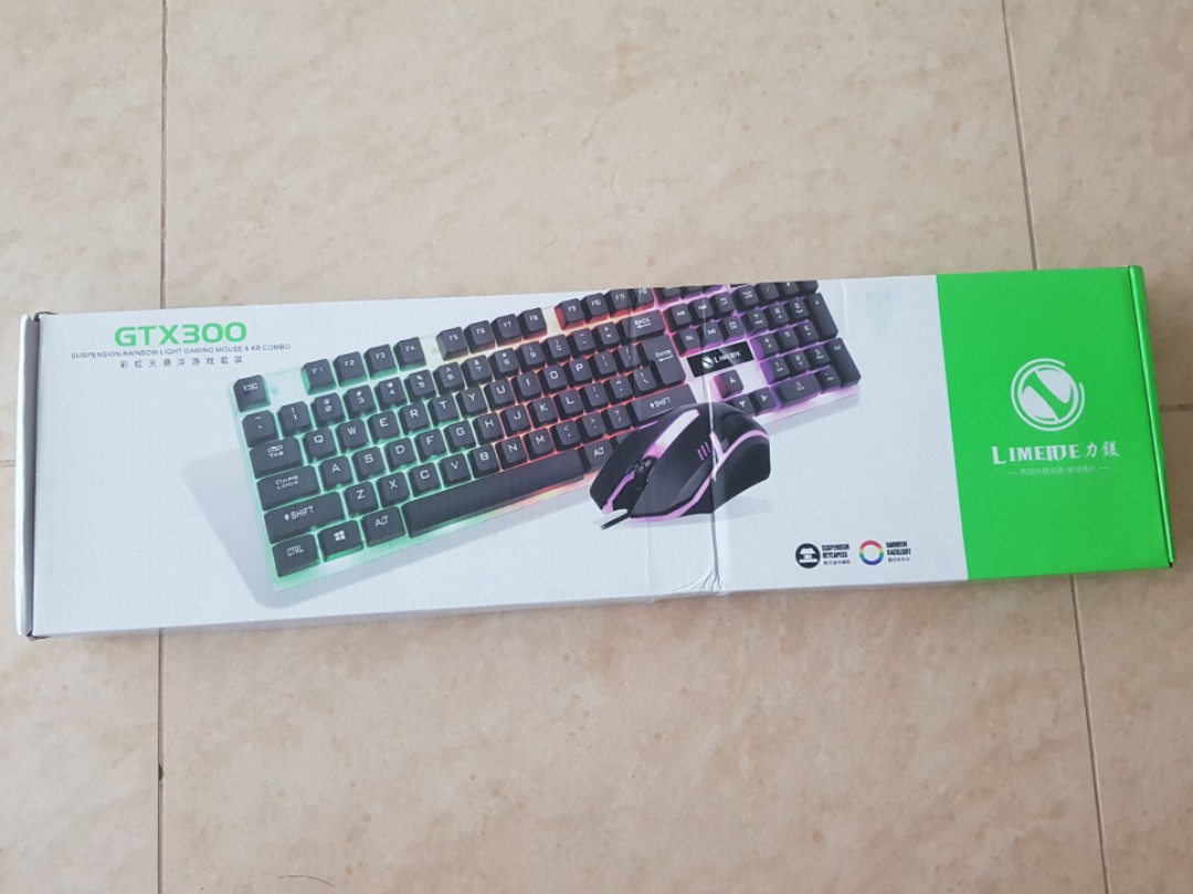 LIMEIDE GTX300 keyboard, Computers & Tech, Parts & Accessories ...