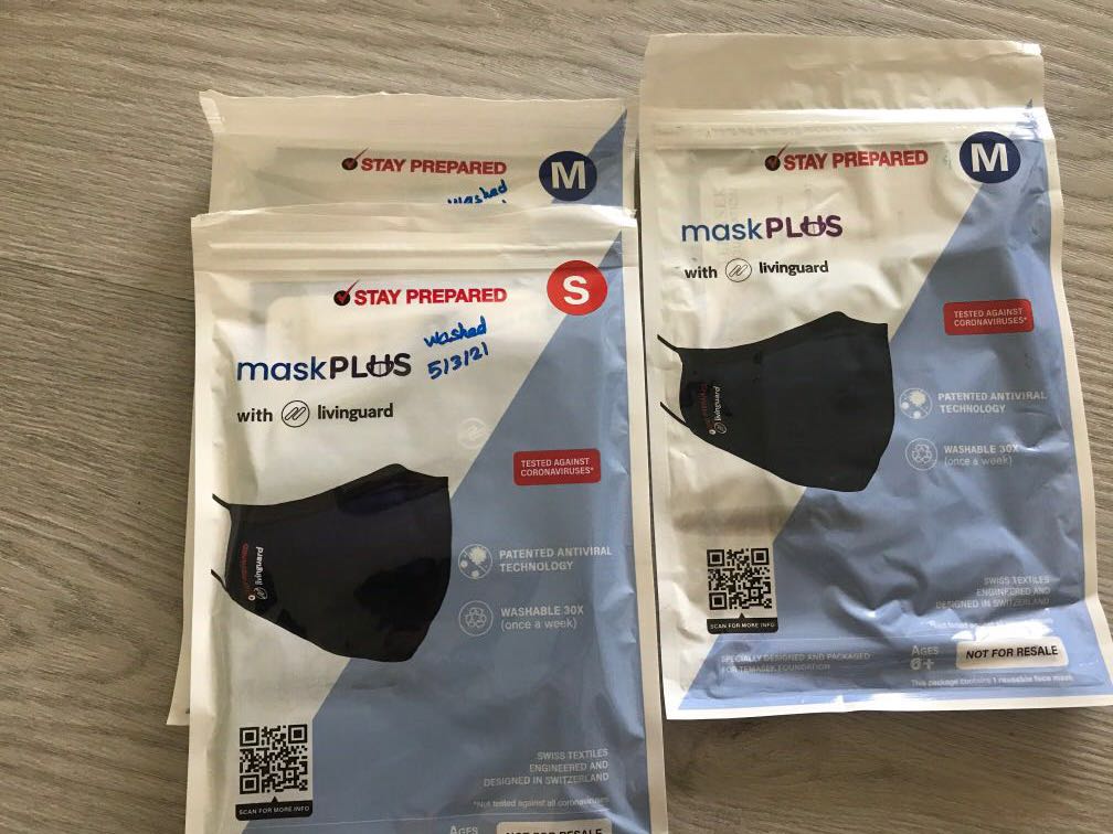 Livingguard mask, Health & Nutrition, Face Masks & Face Shields on ...