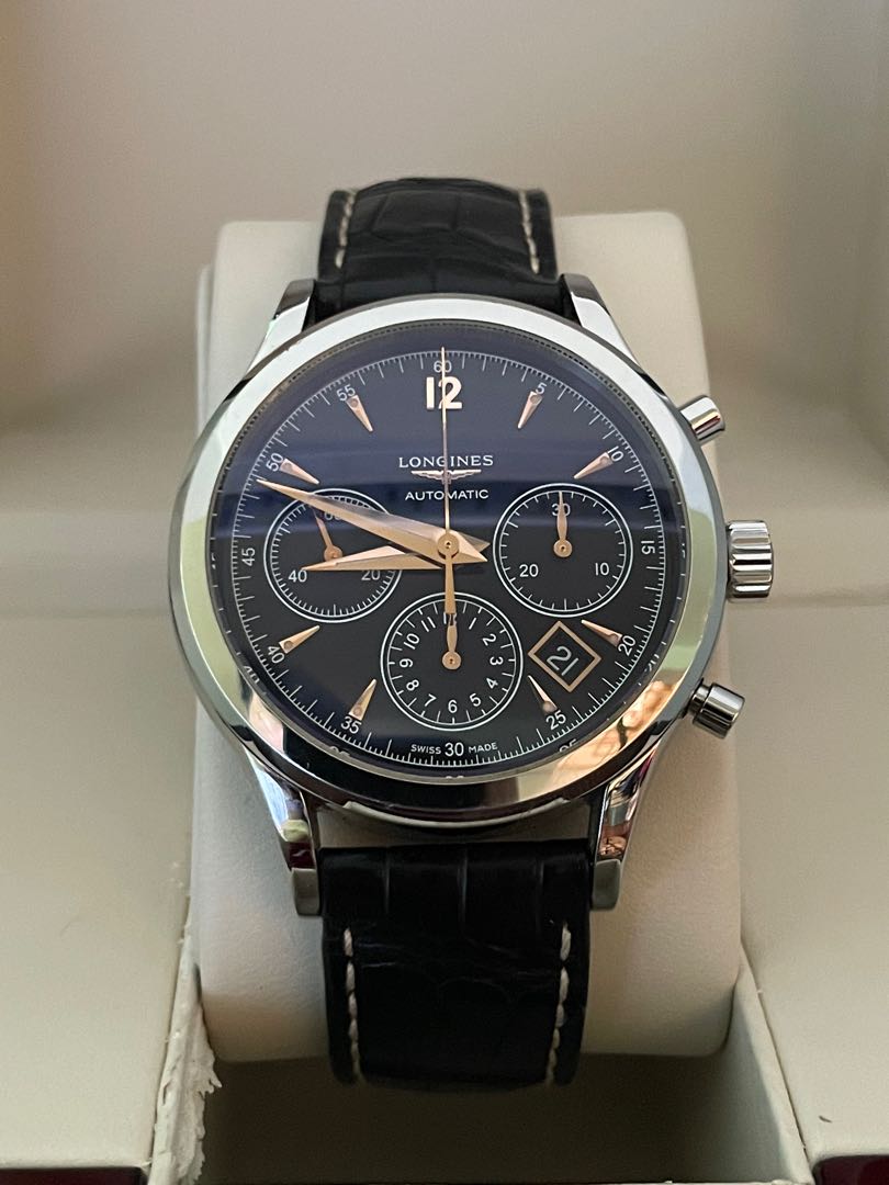 Longines Flagship Heritage 41mm, Men's Fashion, Watches & Accessories ...