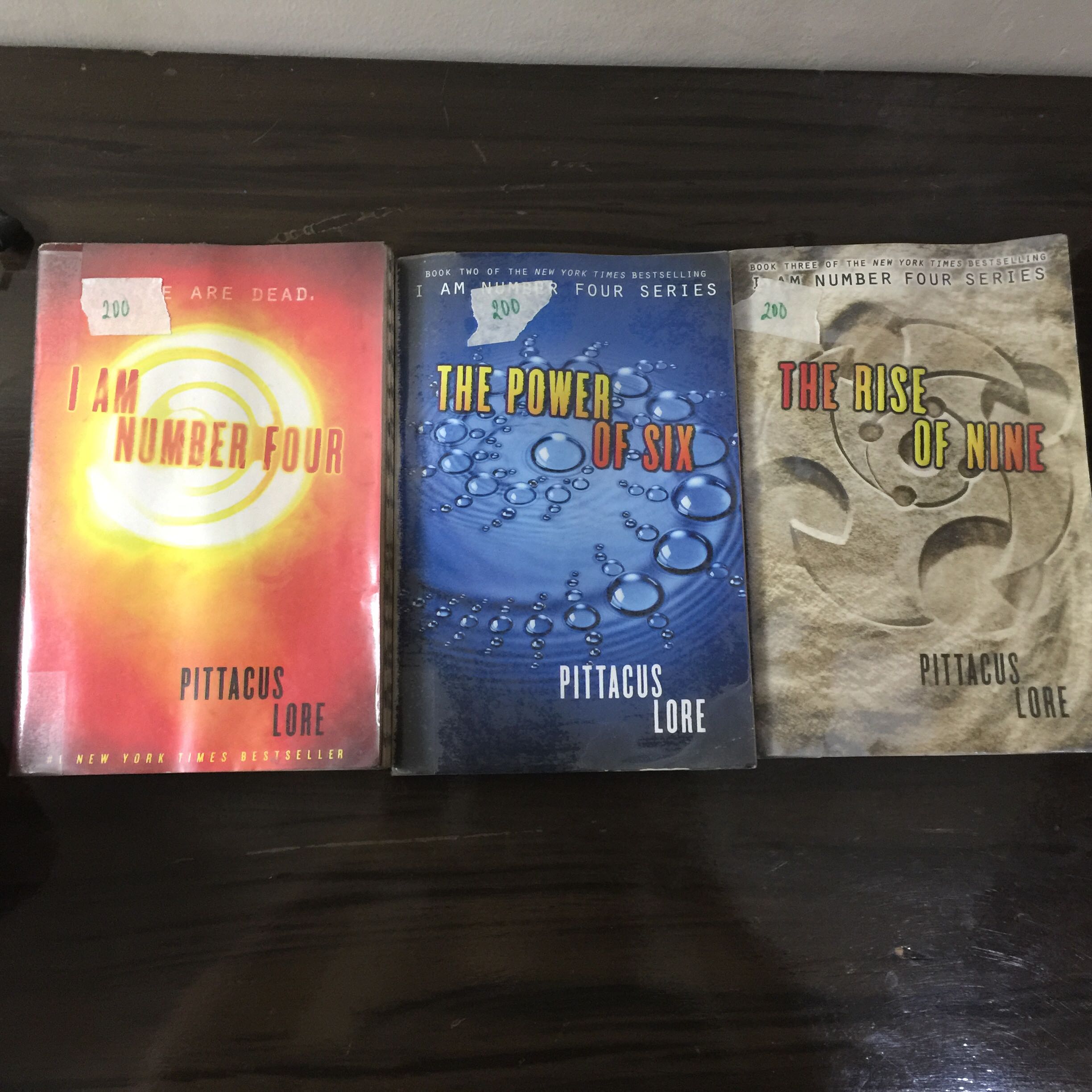 Lorien Legacies Book Series (Book 1-3) I am Number Four, The Power of ...