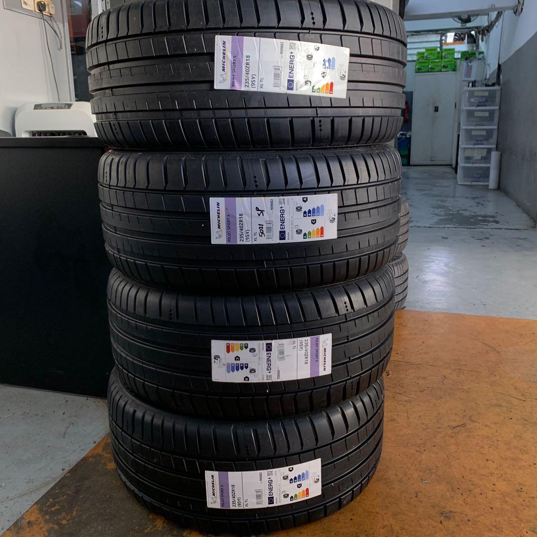 Michelin PS5 235/40R18, Car Accessories, Tyres & Rims on Carousell