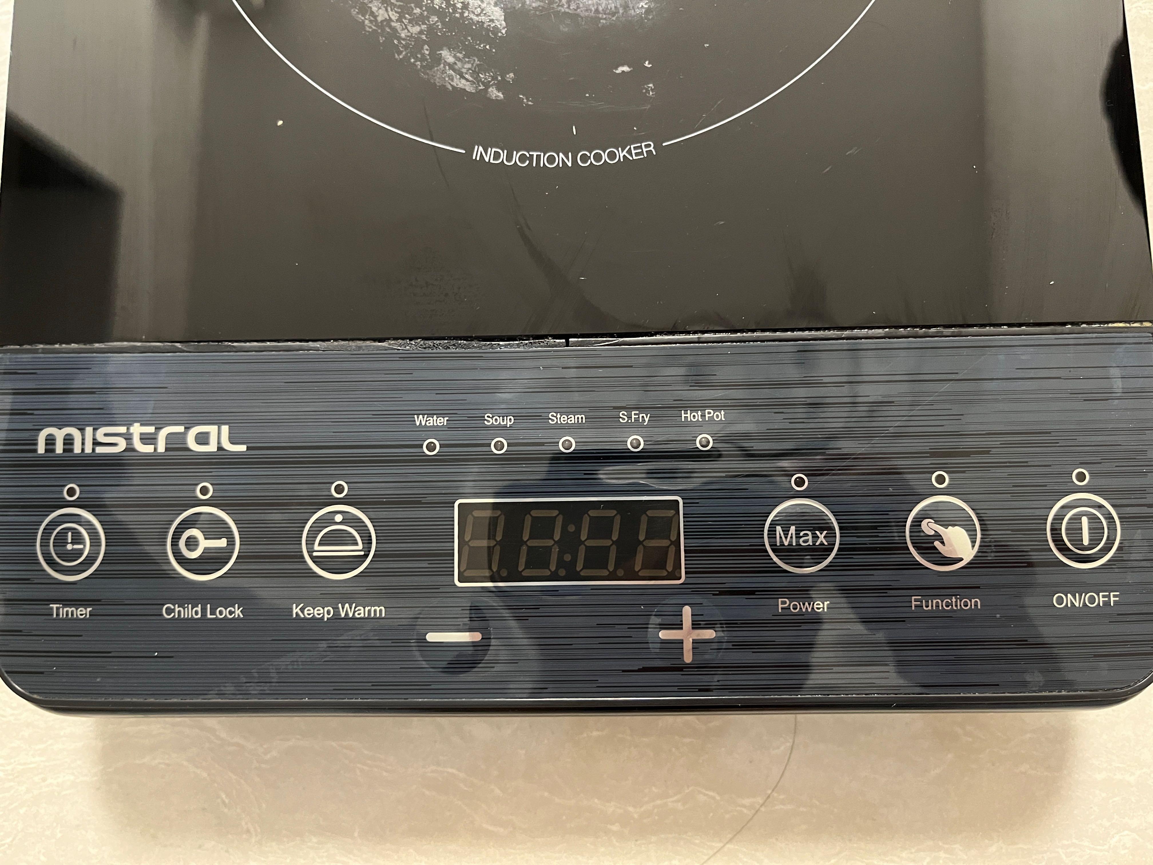 Mistral Induction Cooker, Furniture & Home Living, Kitchenware ...