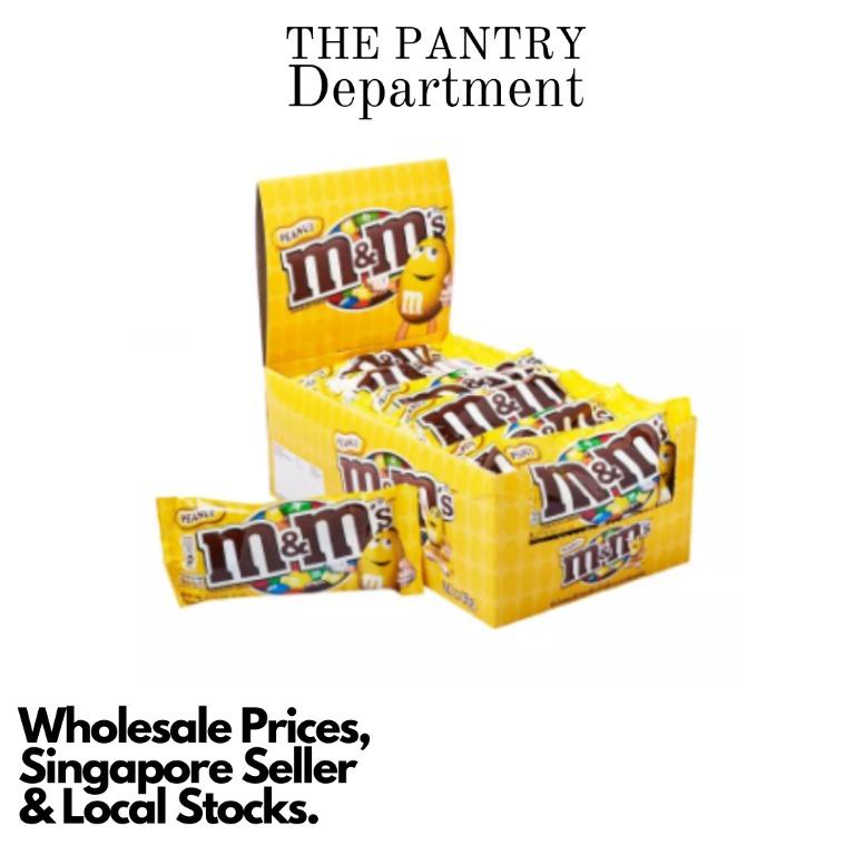 M&M's Peanut Chocolate 45g Box Of 24, Food & Drinks, Packaged & Instant ...