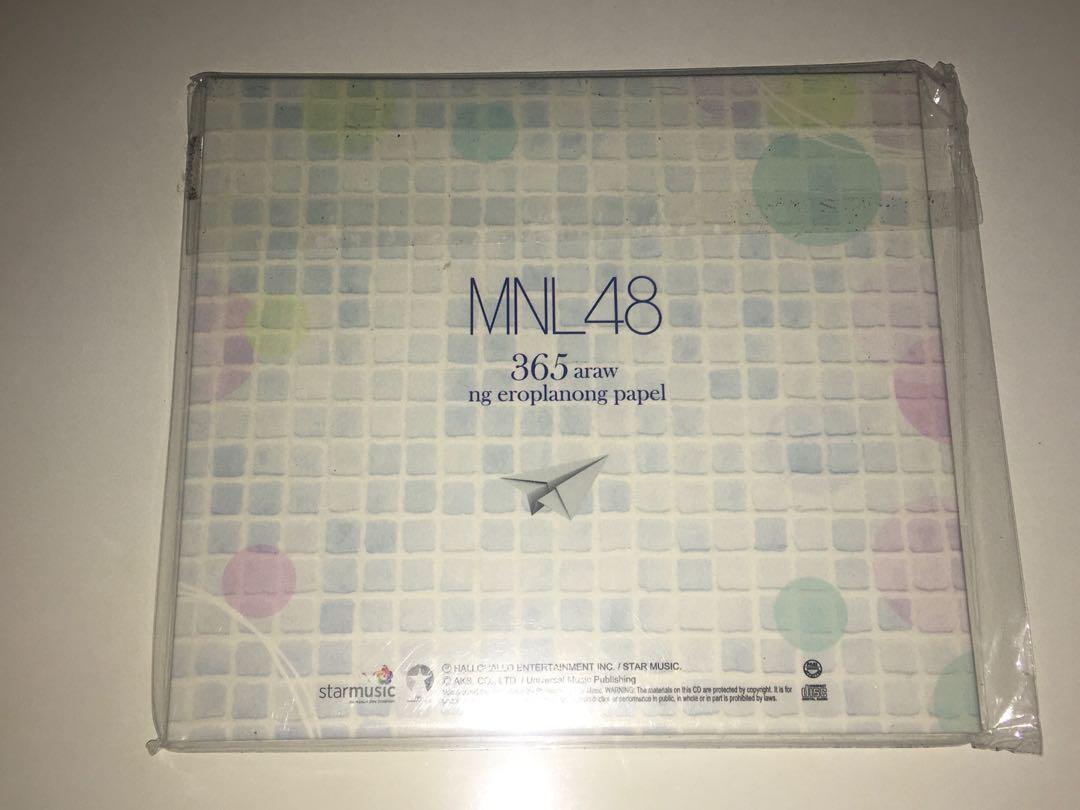 MNL48 365 Araw ng Eroplanong Papel album, Hobbies & Toys, Memorabilia ...