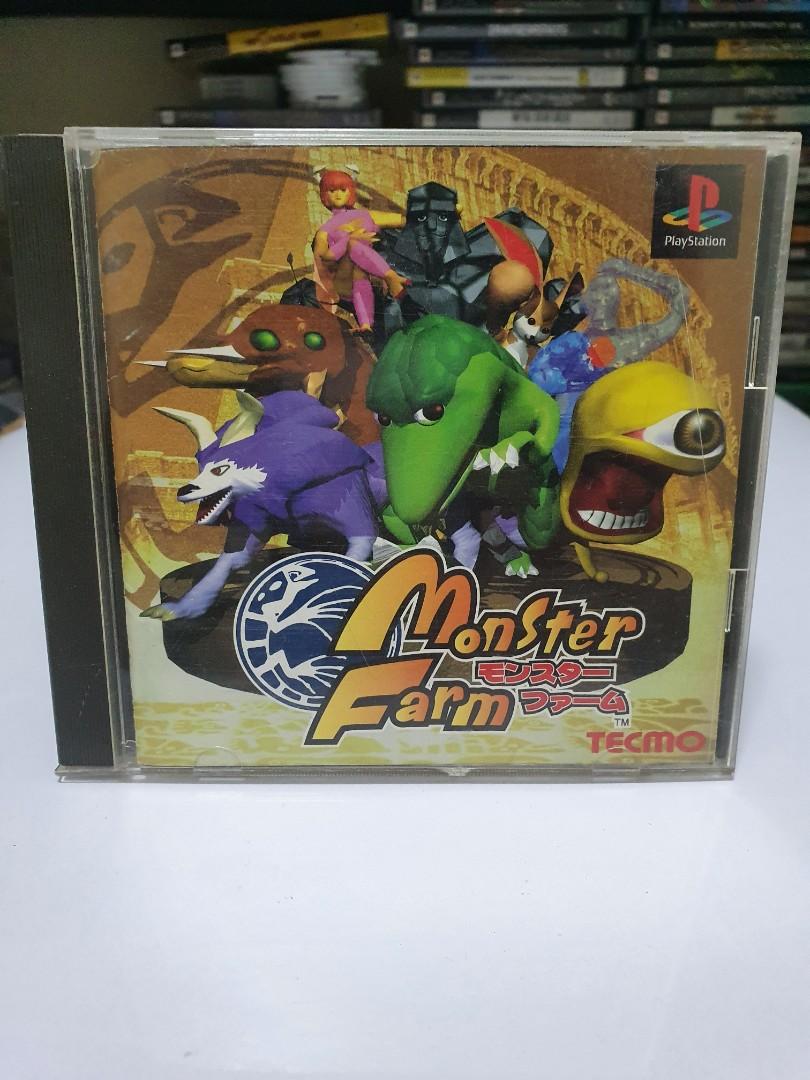 Monster Farm /Monster Rancher (Sony ps1, jpn), Video Gaming, Video ...