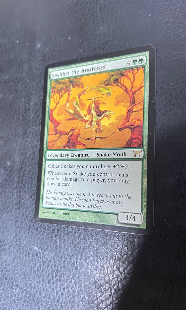 MTG Seshiro the Anointed, Hobbies & Toys, Toys & Games on Carousell
