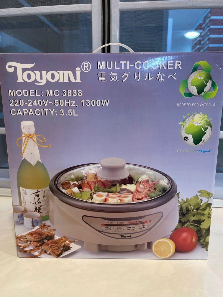 Multi Cooker Toyomi 3.5l, TV & Home Appliances, Kitchen Appliances, BBQ ...
