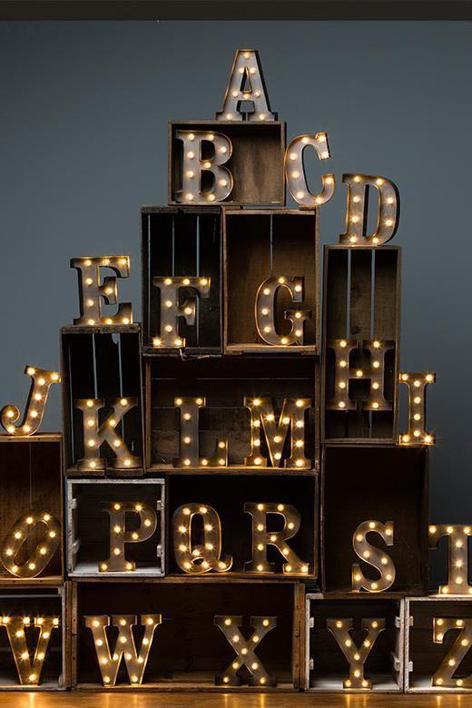 NEW Typo Marquee Lights, Furniture & Home Living, Lighting & Fans ...