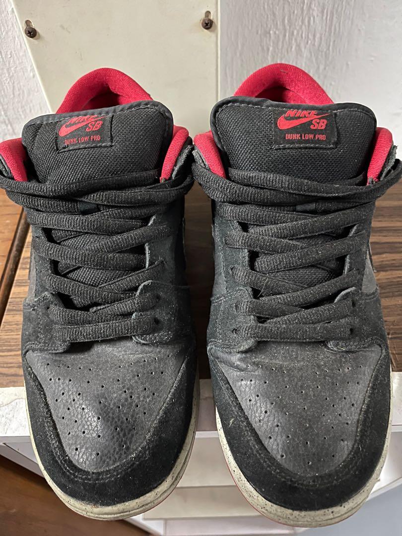Nike Dunk Low (Bred Cement), Men's Fashion, Footwear, Sneakers on Carousell