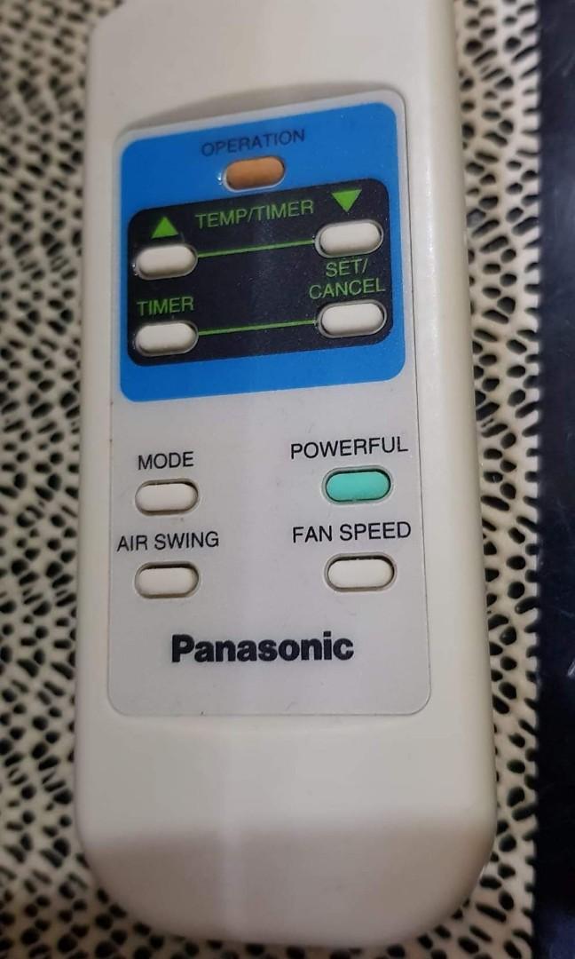 Panasonic Window Type AC 1.5hp, TV & Home Appliances, Air Conditioning ...