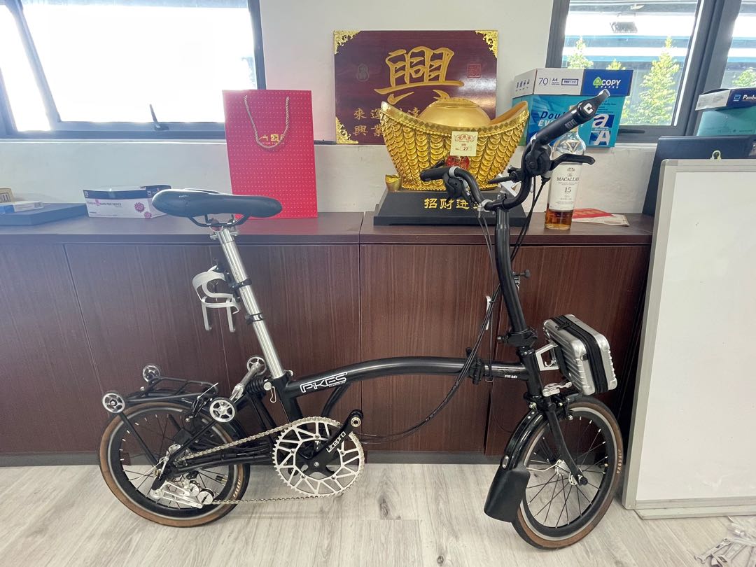 Pikes 3 fold folding bike, Sports Equipment, Bicycles & Parts, Bicycles ...