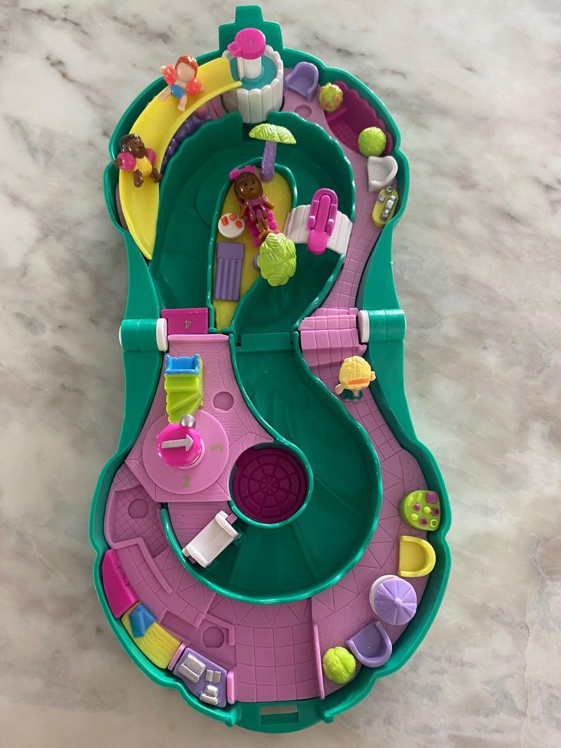 Polly Pocket 1995 Vintage Splash and Slide Waterpark Waterworld Shell ...
